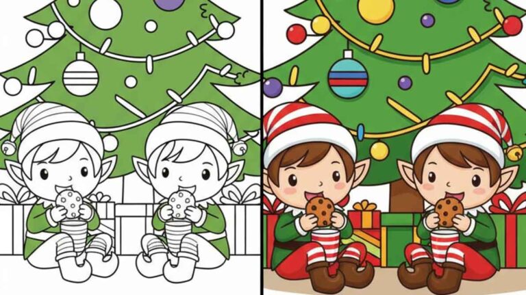 166 Christmas Coloring Pages – Free Printable PDF Sheets