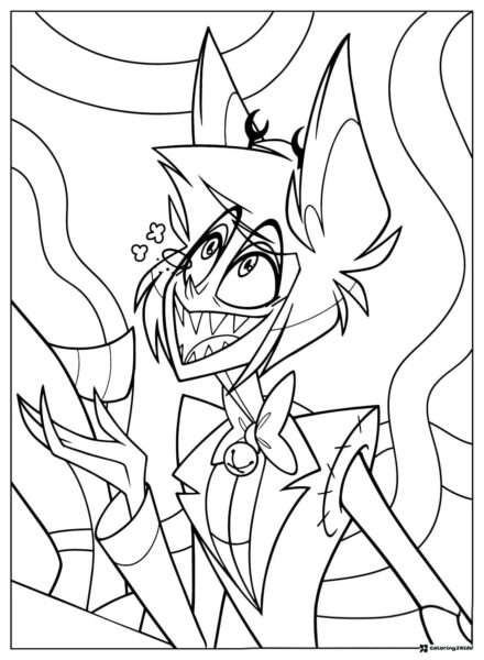 150 Hazbin Hotel Coloring Pages – Free Printable PDF Sheets