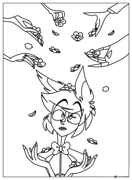 150 Hazbin Hotel Coloring Pages – Free Printable PDF Sheets