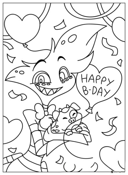 150 Hazbin Hotel Coloring Pages – Free Printable PDF Sheets