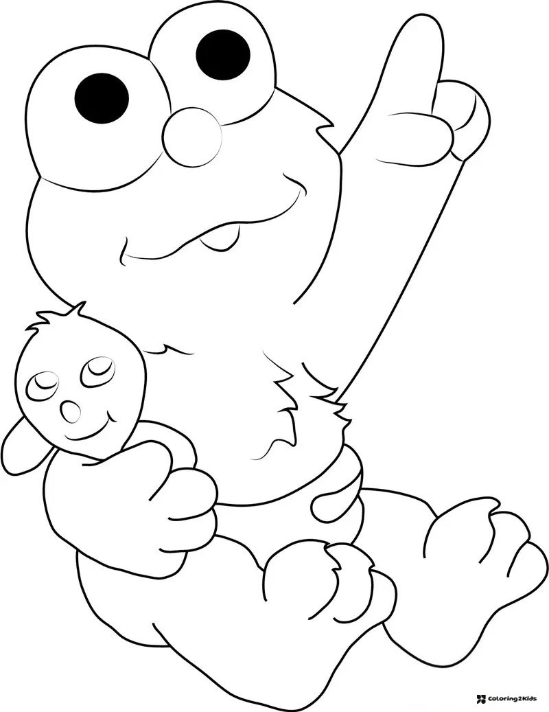 118 Elmo Coloring Pages – Free Printable PDF Sheets