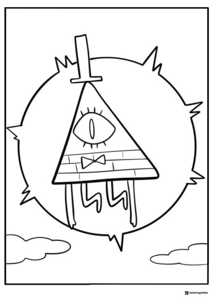 194 Gravity Falls Coloring Pages – Free Printable PDF Sheets