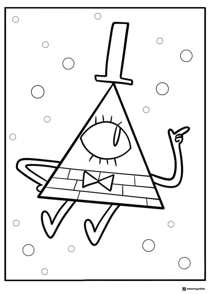 194 Gravity Falls Coloring Pages – Free Printable PDF Sheets