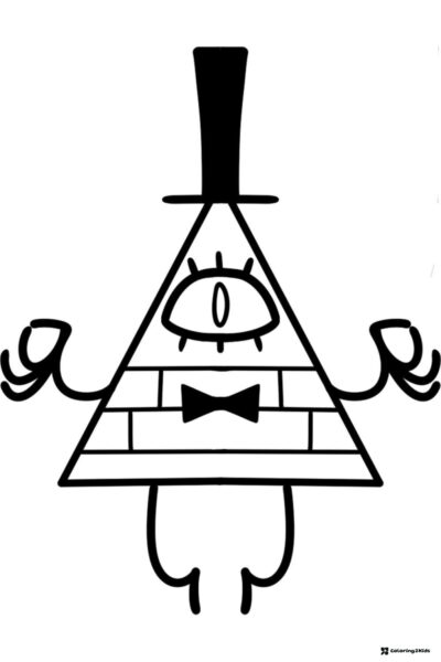 194 Gravity Falls Coloring Pages – Free Printable PDF Sheets
