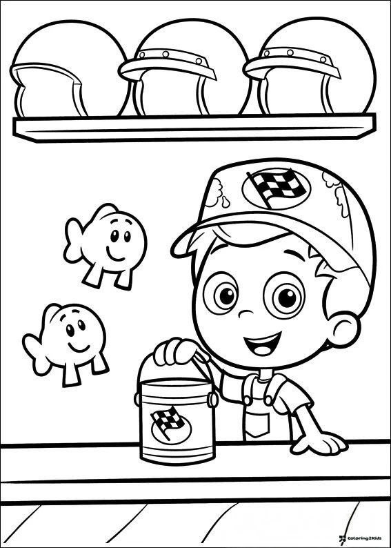 136 Bubble Guppies Coloring Pages – Free Printable PDF Sheets