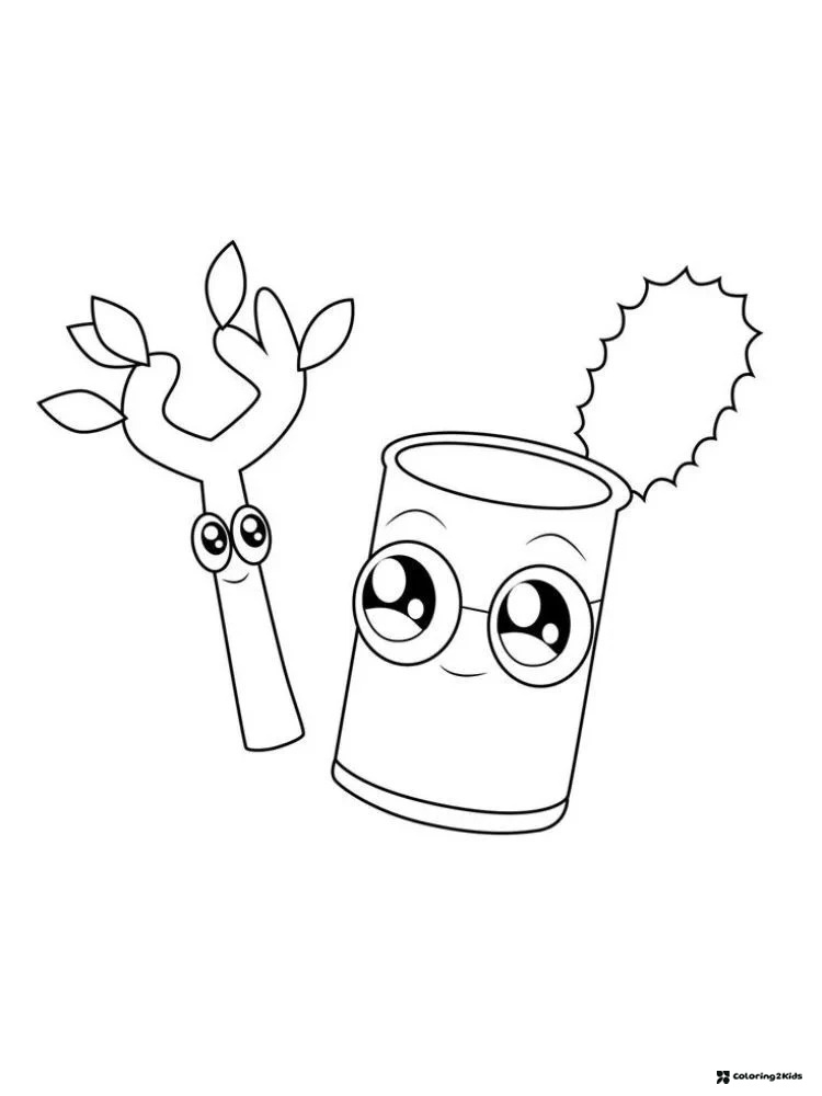 54 LankyBox Coloring Pages – Free Printable PDF Sheets