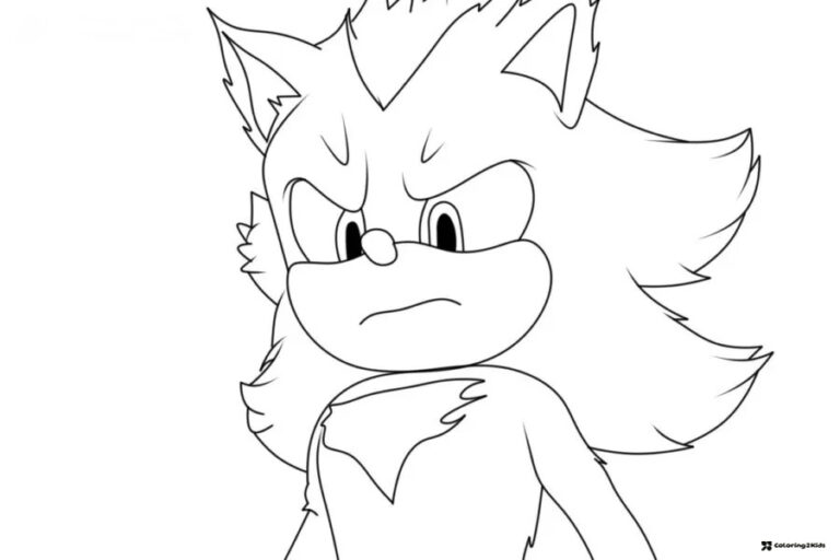 37 Sonic 3 Coloring Pages – Free Printable PDF Sheets