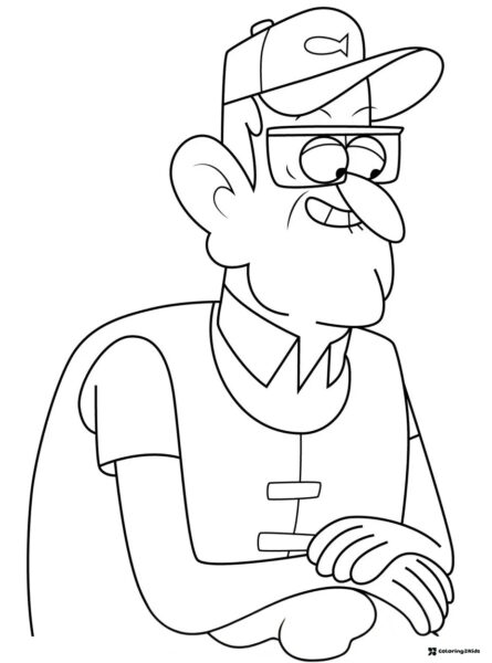 194 Gravity Falls Coloring Pages – Free Printable PDF Sheets