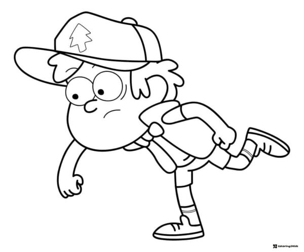 194 Gravity Falls Coloring Pages – Free Printable PDF Sheets