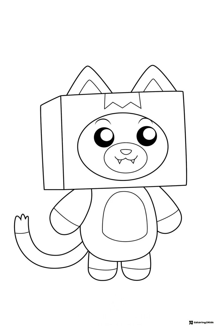 54 LankyBox Coloring Pages – Free Printable PDF Sheets
