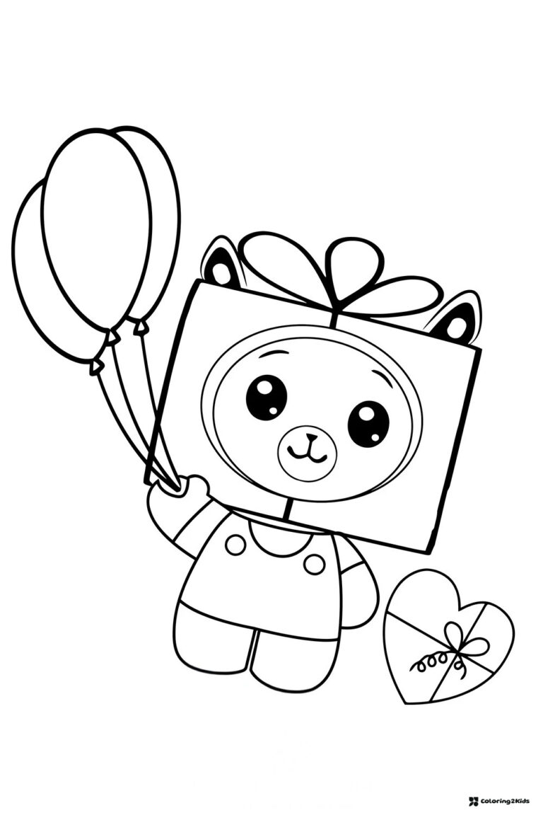 54 LankyBox Coloring Pages – Free Printable PDF Sheets