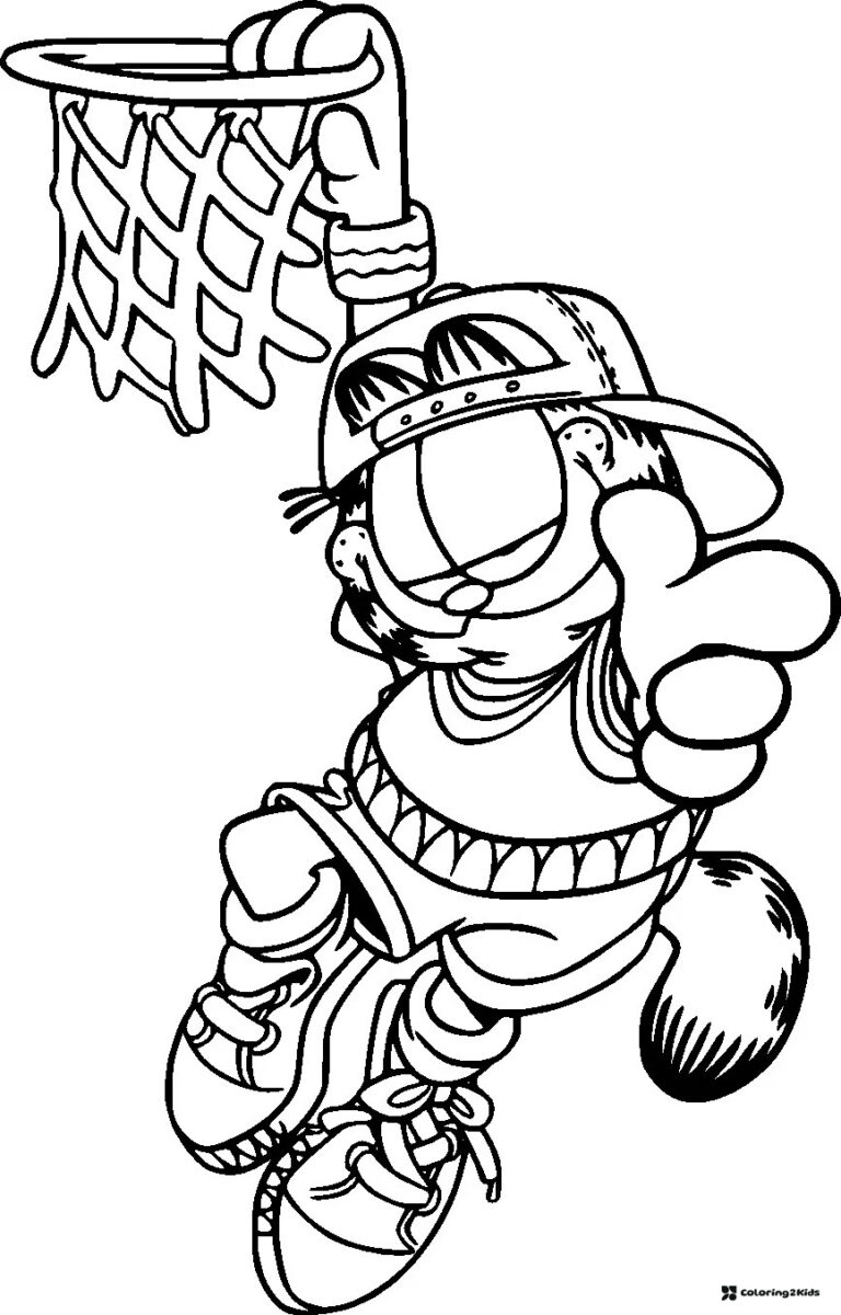 126 Garfield Coloring Pages – Free Printable PDF Sheets
