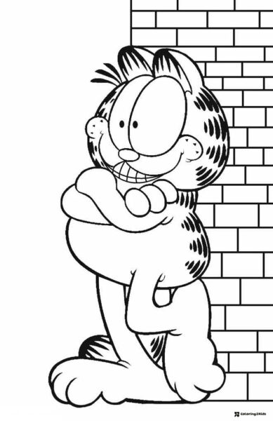 126 Garfield Coloring Pages – Free Printable PDF Sheets