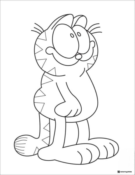 126 Garfield Coloring Pages – Free Printable PDF Sheets