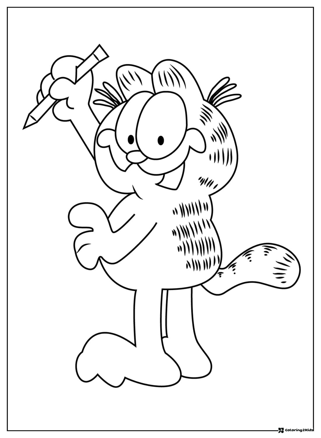 126 Garfield Coloring Pages – Free Printable PDF Sheets