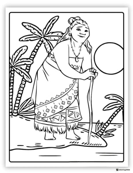 200 Moana Coloring Pages – Free Printable PDF Sheets