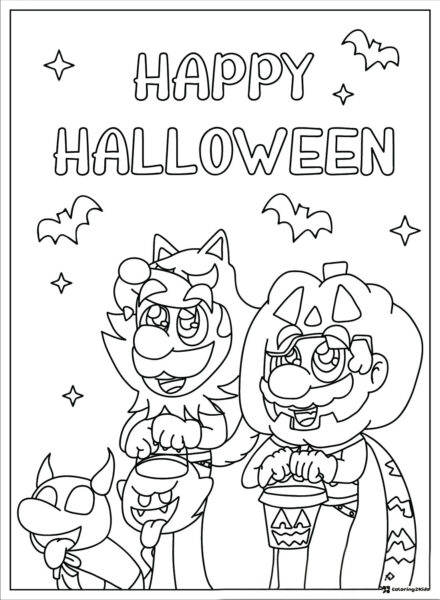 75 Mario and Luigi Coloring Pages – Free Printable PDF Sheets