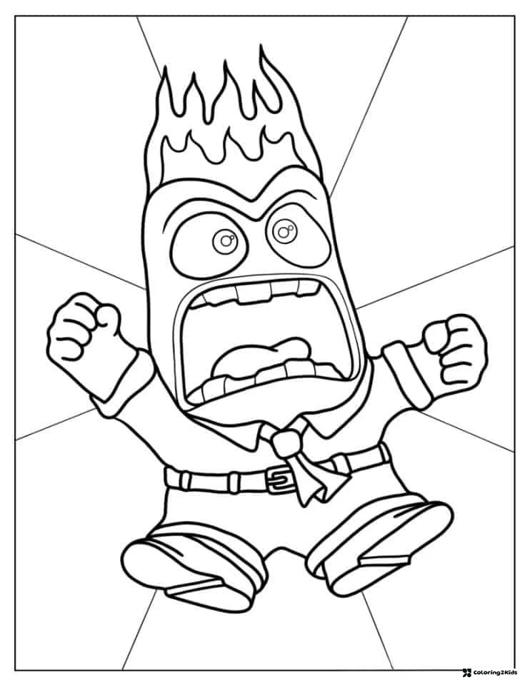 95 Inside Out 2 Coloring Pages – Free Printable PDF Sheets