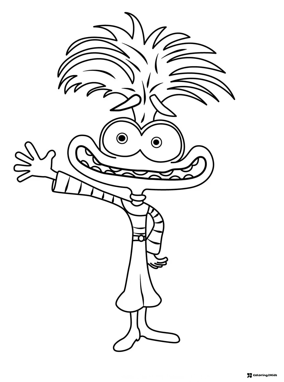 95 Inside Out 2 Coloring Pages – Free Printable PDF Sheets