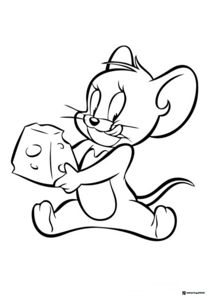 117 Tom and Jerry Coloring Pages – Free Printable PDF Sheets