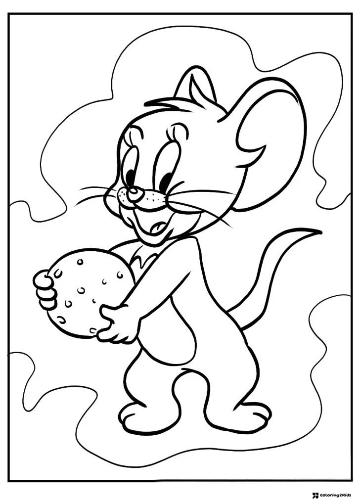117 Tom and Jerry Coloring Pages – Free Printable PDF Sheets