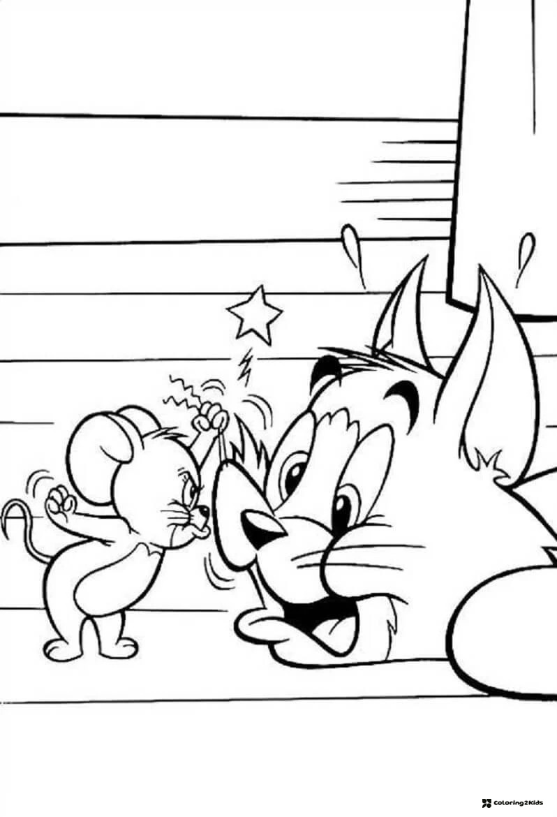 117 Tom and Jerry Coloring Pages – Free Printable PDF Sheets