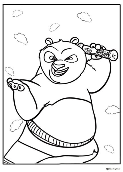 137 Kung Fu Panda Coloring Pages – Free Printable PDF Sheets