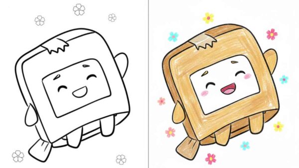 54 LankyBox Coloring Pages – Free Printable PDF Sheets