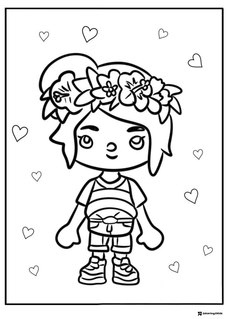 54 Toca Boca Coloring Pages – Free Printable PDF Sheets