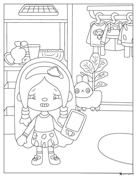 54 Toca Boca Coloring Pages – Free Printable PDF Sheets