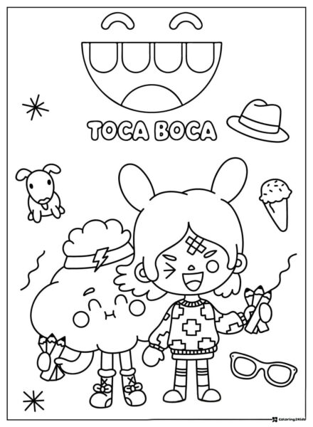 54 Toca Boca Coloring Pages – Free Printable PDF Sheets